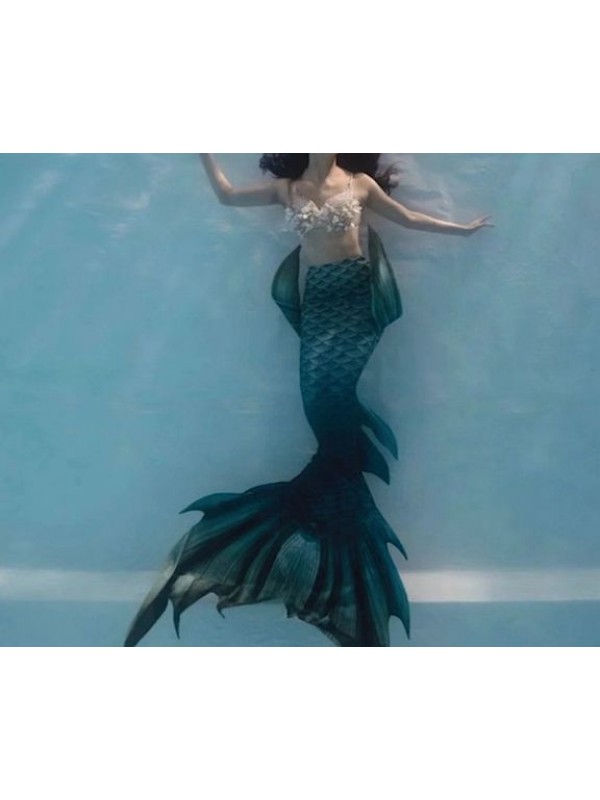 Costume Coda Sirena Unisex Donna Professionale Mermaid Tail Mare ...